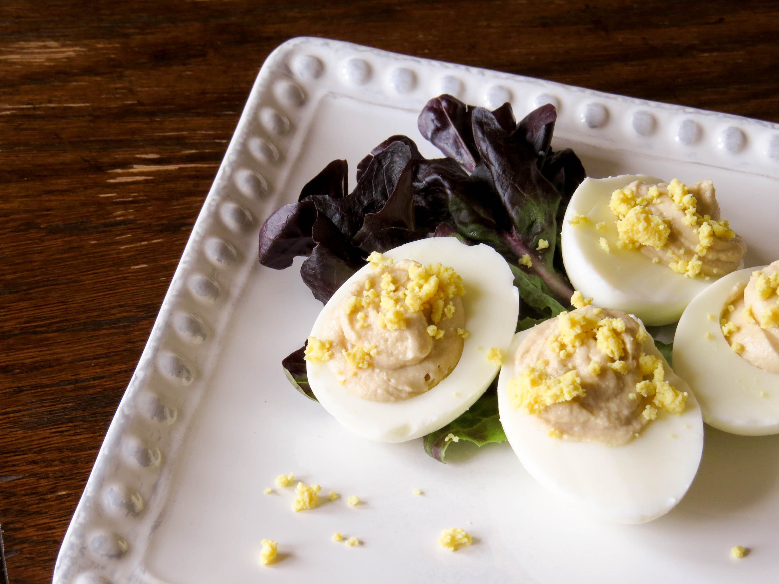 Hummus Stuffed Deviled Eggs - David Perlmutter M.D.