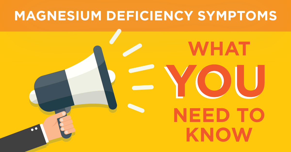 Magnesium Deficiency Symptoms - What You Need to Know - Dr. Perlmutter